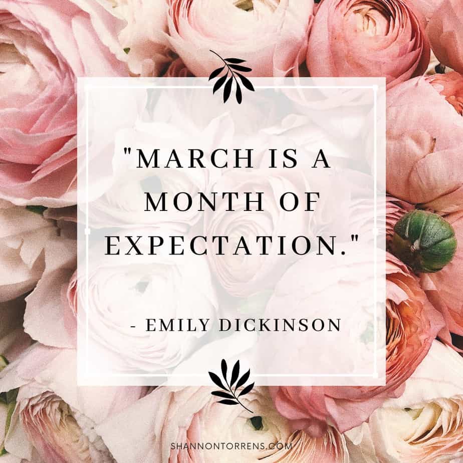 20 March Quotes To Get Ready For Spring - Shannon Torrens