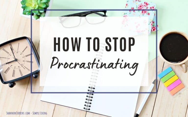 How To Stop Procrastinating - Shannon Torrens