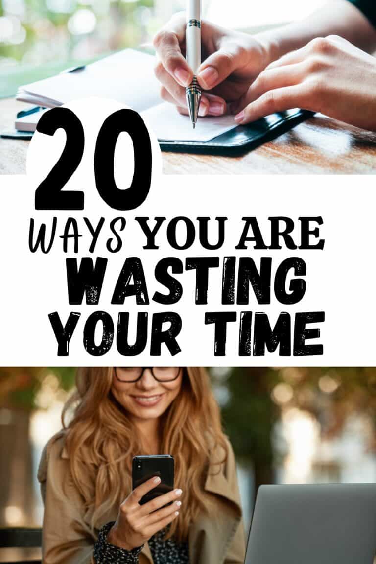 20 Things That Waste Your Time - Shannon Torrens