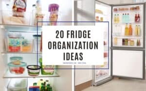 20 Fridge Organization Ideas (That Really Work!) - Shannon Torrens