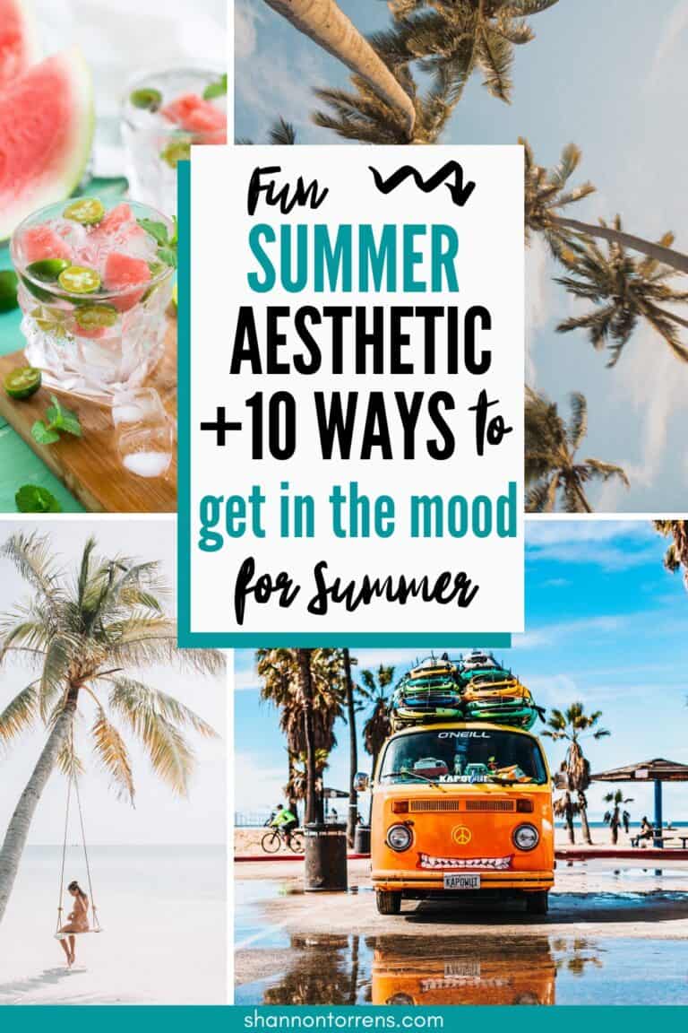 Summer Aesthetic Photos plus 10 Ways to Get in the Mood for Summer ...