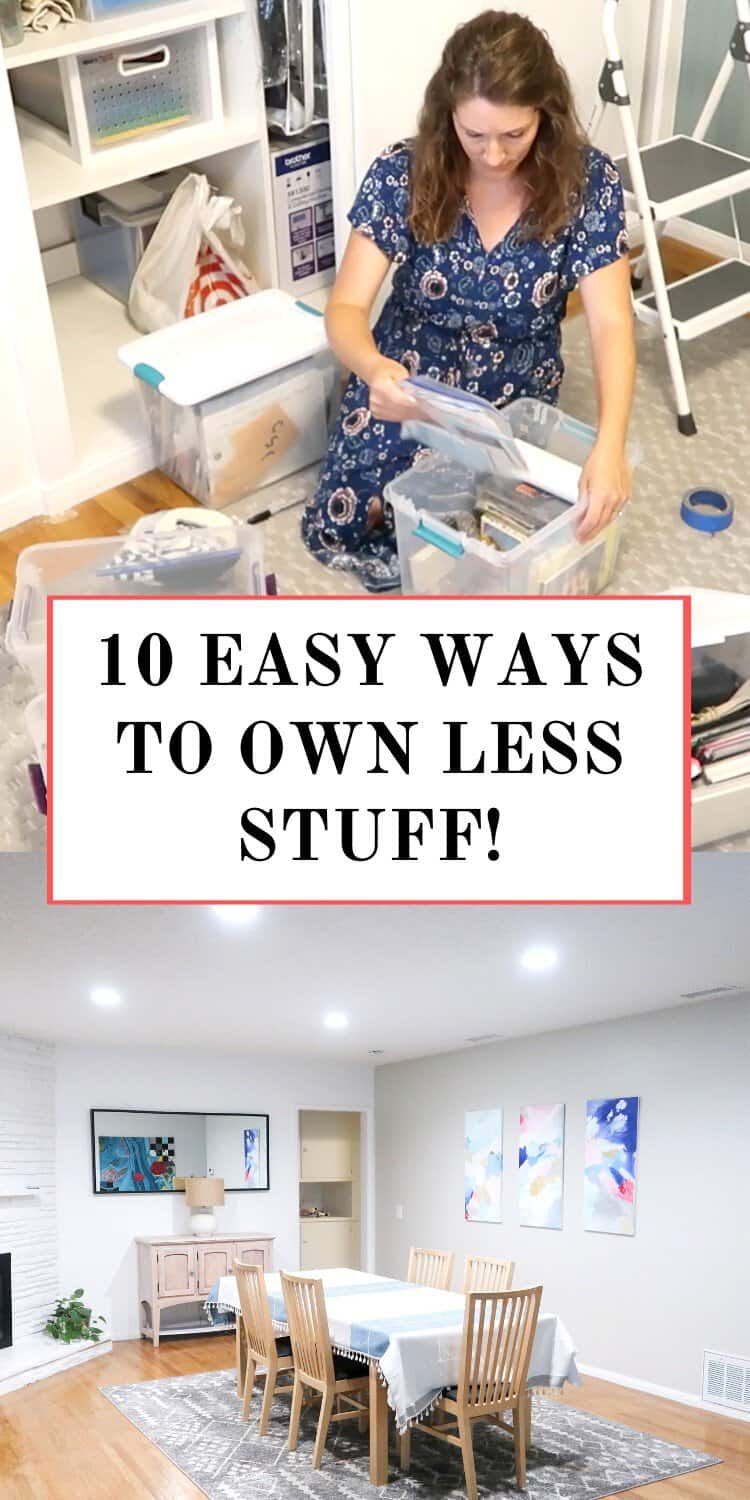 10 Easy Ways to Own Less Stuff - Shannon Torrens