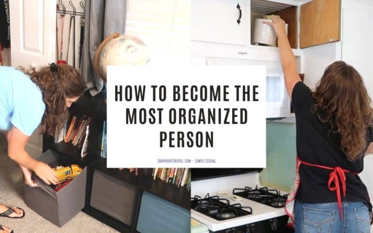 How to Become The Most Organized Person - Shannon Torrens