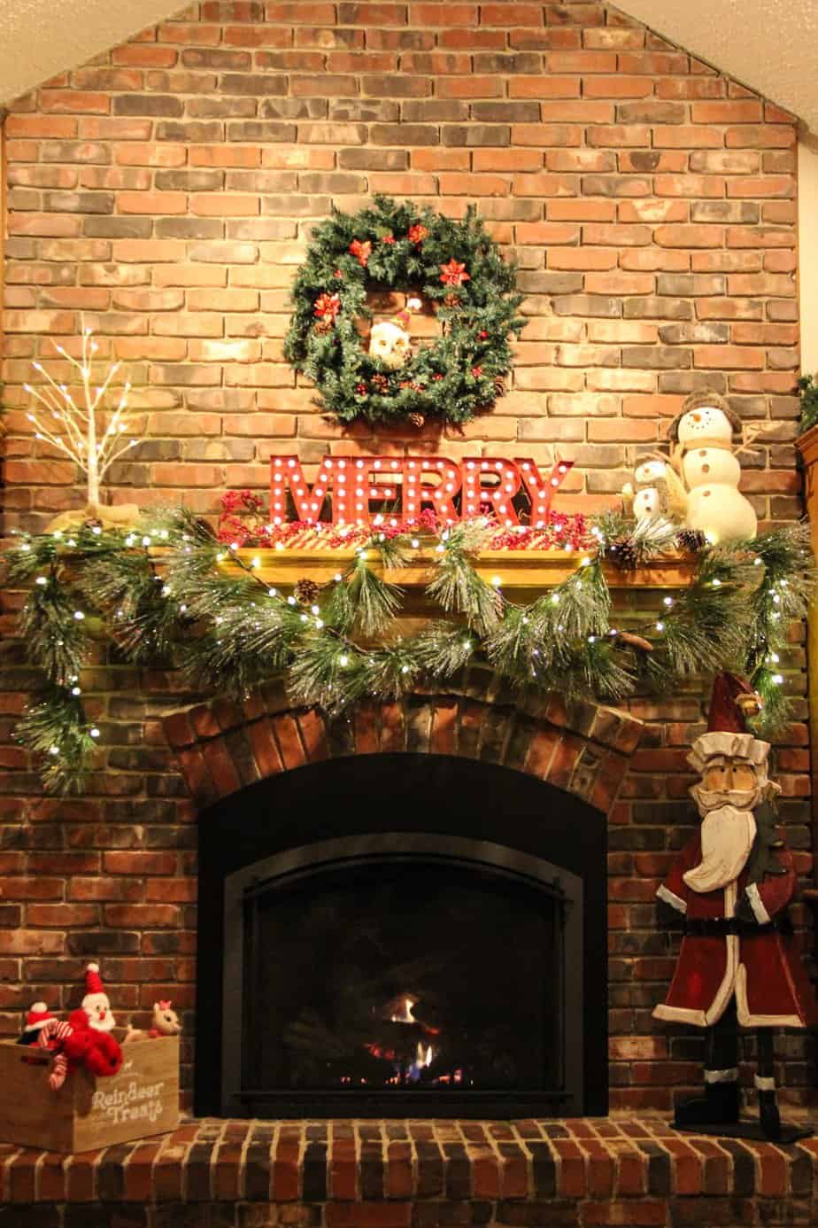 30 Christmas Fireplace Decor Ideas - Shannon Torrens