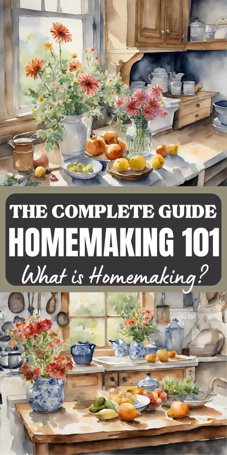 The Complete Guide to Homemaking 101 (For Beginners) - Shannon Torrens