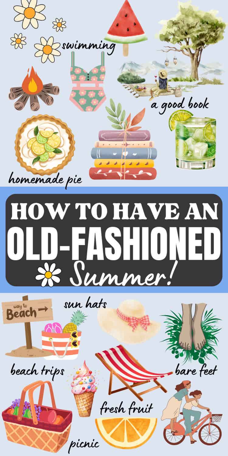 How to Enjoy an Old Fashioned Summer - Shannon Torrens