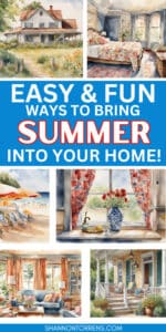 Bring Summer Into Your Home - Shannon Torrens