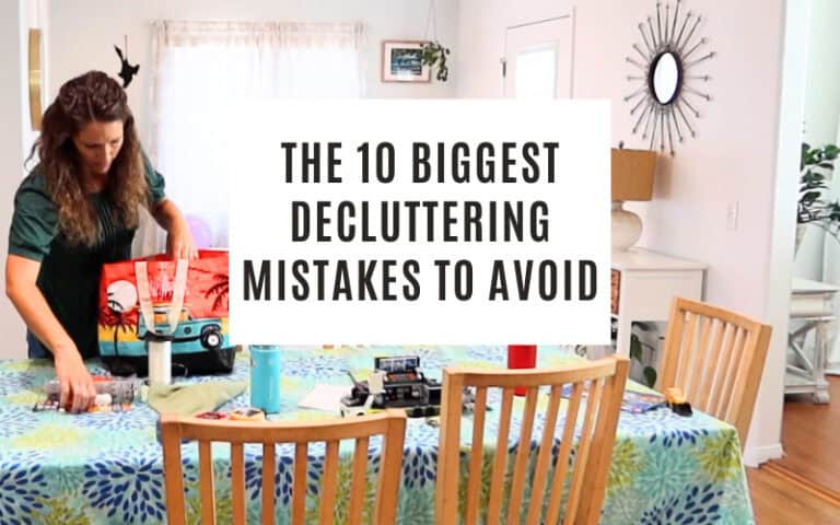 The 10 Biggest Decluttering Mistakes to Avoid - Shannon Torrens