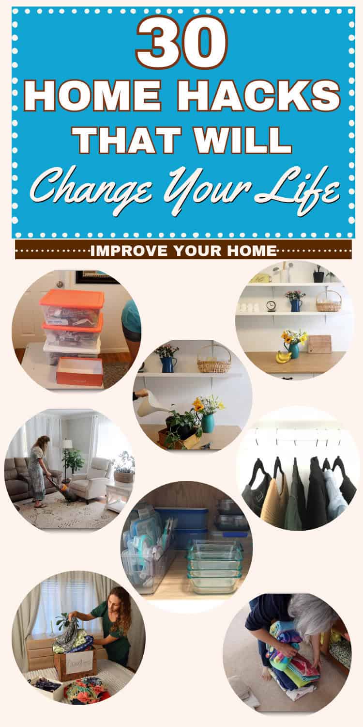 30 Home Hacks That Will Improve Your Life - Shannon Torrens