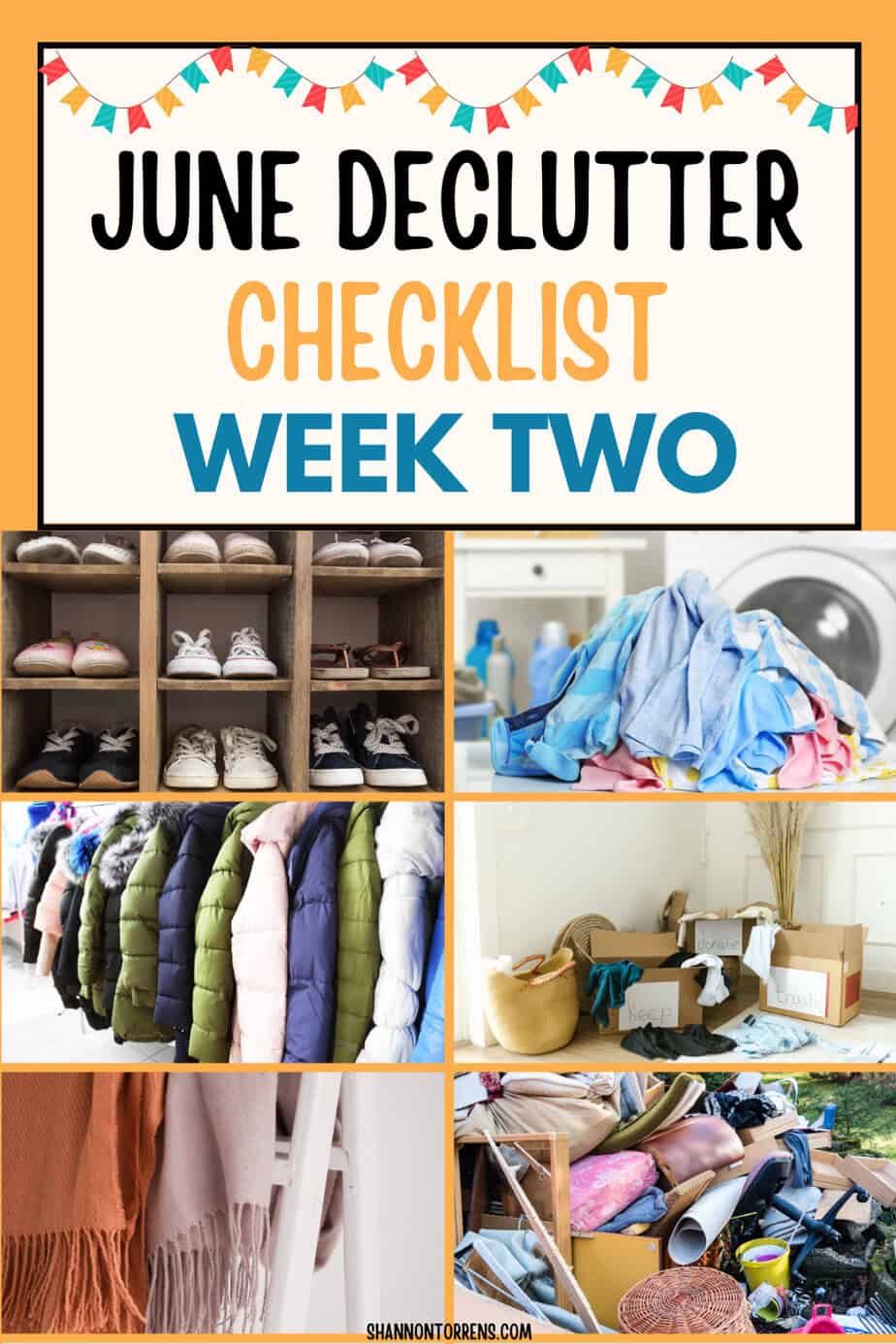 Ultimate June Declutter Checklist - Shannon Torrens