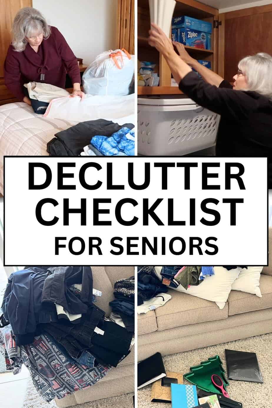 Decluttering Checklist for Seniors - Shannon Torrens