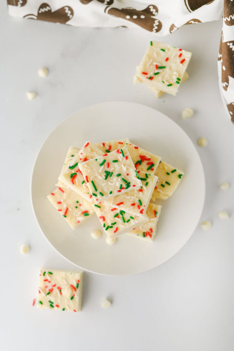 White Chocolate Christmas Fudge - Shannon Torrens